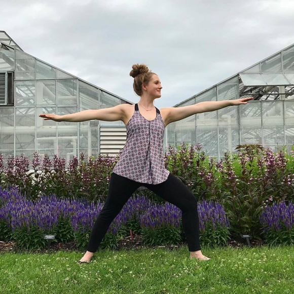 MAJAMAS | Tops | Majamas Earth Flowy Floral Strappy Swing Tank Top ...